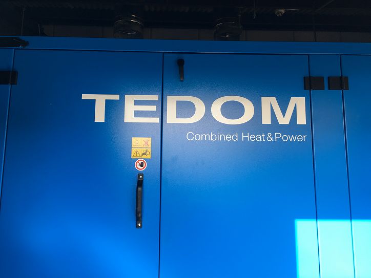 TEDOMのガスコージェネレーション(CHP) 天然ガス LPガス バイオガスに対応